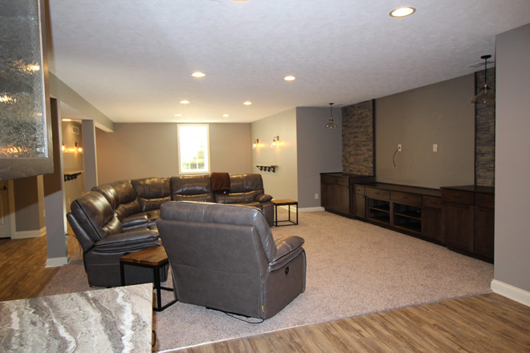 Basement Remodel - Third Space Builders