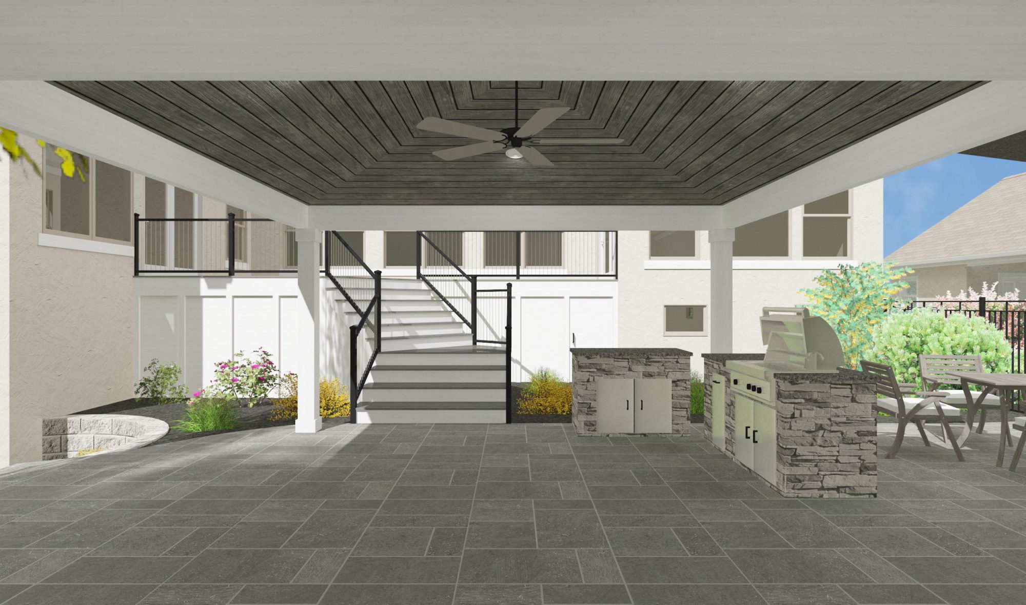 Pavilion, Pool House, & Deck - Third Space Builders